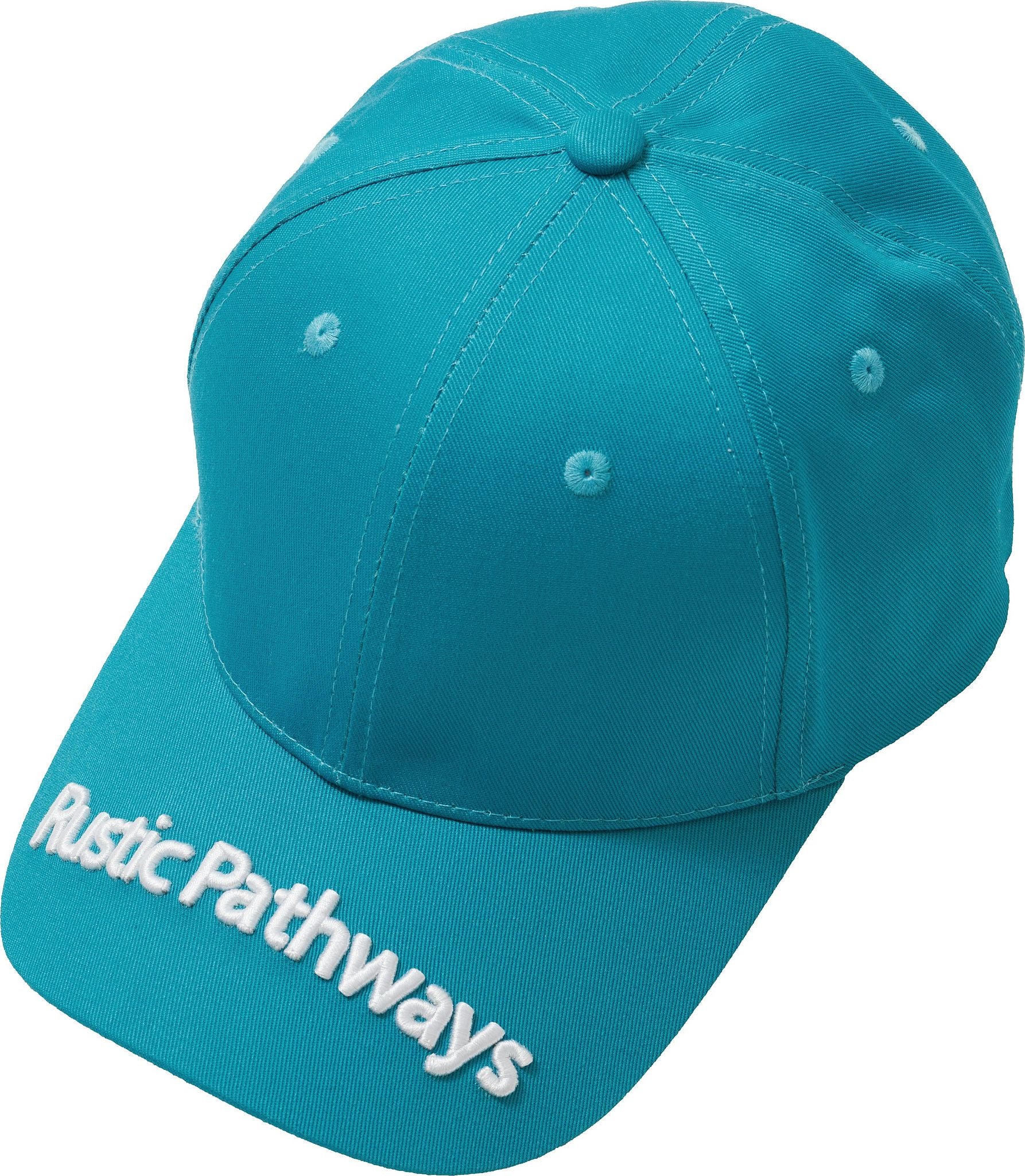 Brim Logo Hat (Blue/White) – Rustic Pathways