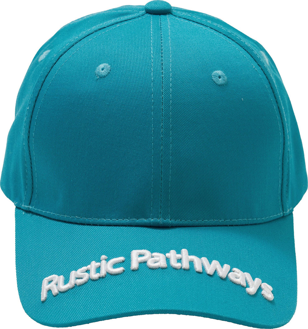 Brim Logo Hat (Blue/White) – Rustic Pathways